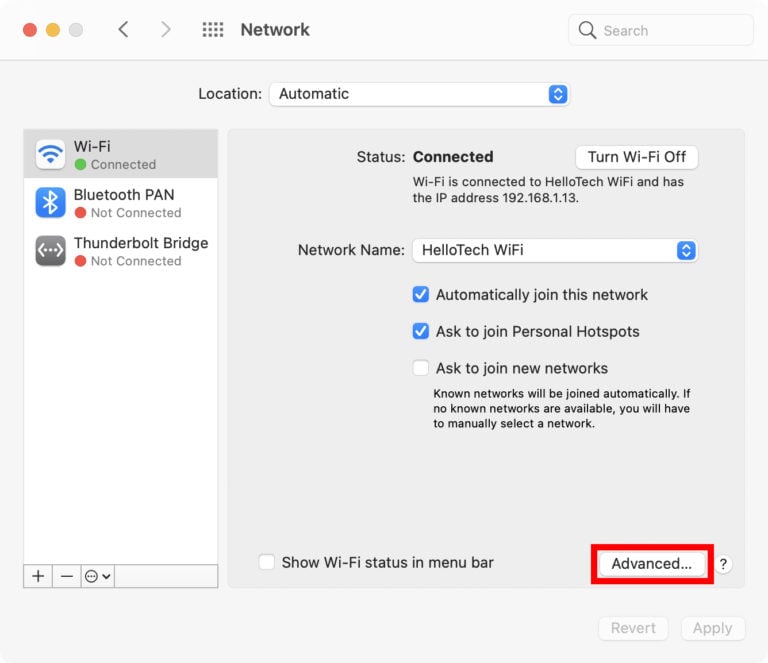 How to Find Your IP Address On a Mac : HelloTech How