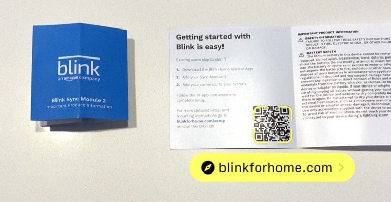How to Set Up and Install a Blink Smart Camera : HelloTech How
