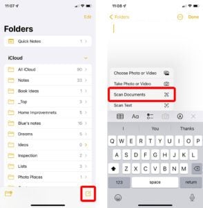 How to Scan a Document or Handwritten Note on an iPhone : HelloTech How
