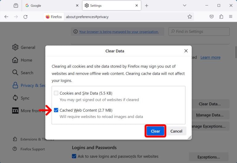 How To Clear Your Browser Cache in Chrome, Safari, Edge & Firefox ...
