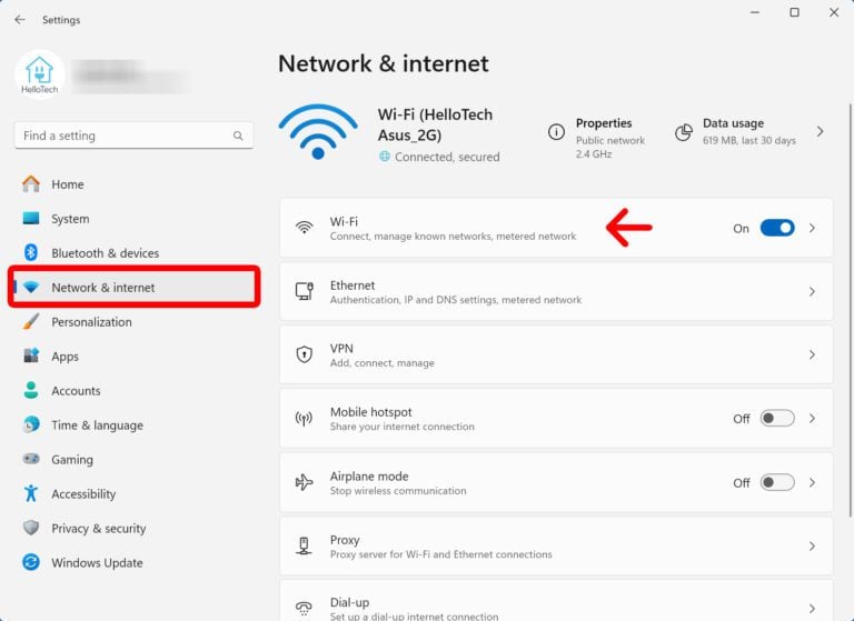 How To Find Your WiFi Passwords on a Windows 11 PC : HelloTech How