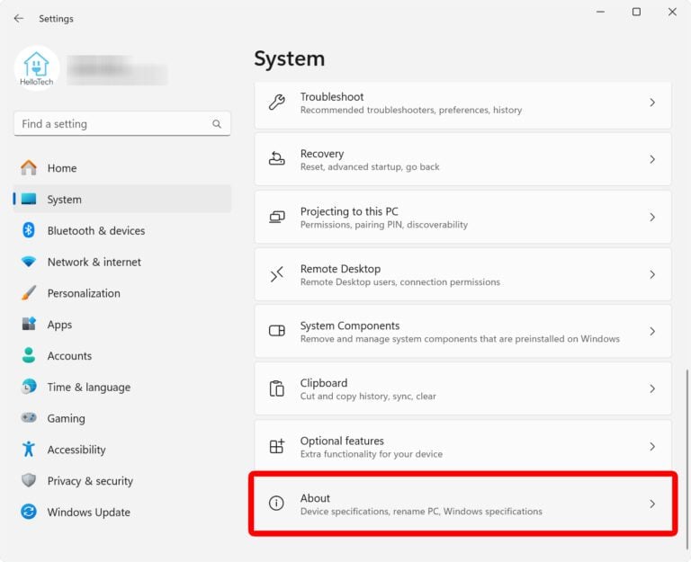 How To Check Your Specs on a Windows 11 PC : HelloTech How